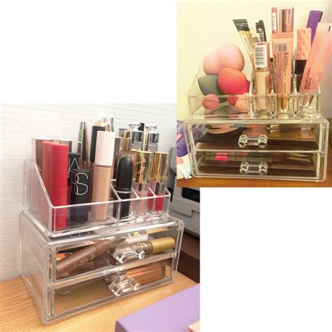 Acrylic Makeup Organizer Storage Box Cosmetic Stor Vicedeal