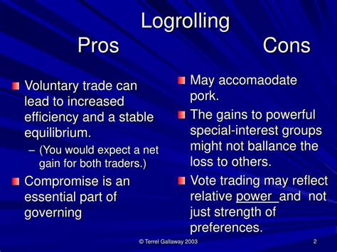 Ppt Logrolling Powerpoint Presentation Free Download Id 553276