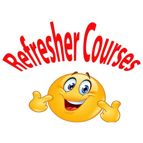 Refresher Training For Lost And Forgotten Skills Recap And Enjoy