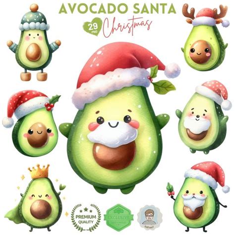 Праздничный Авокадик Emoticon Stickers Paper Crafts Stickers