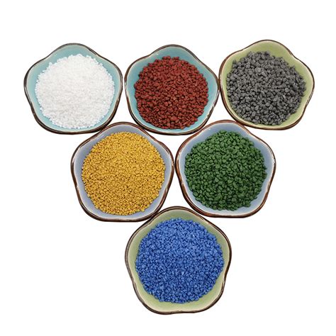 Garden Decorations Colored Pavement Materials Ceramic Particles