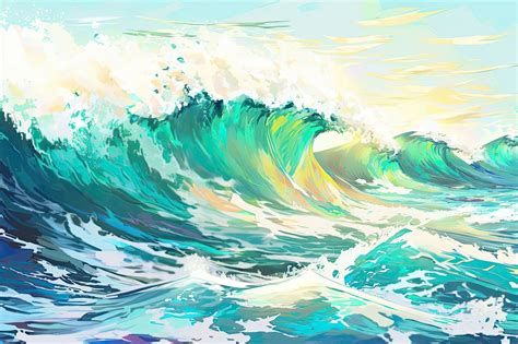 Ai 생성 파도 대양 Pixabay의 무료 이미지 Pixabay