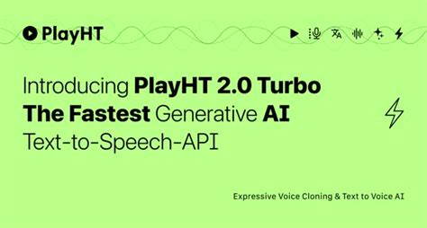 Y Combinator On Linkedin Playht Yc W23 Just Launched Turbo A New