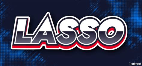Lasso Text Effect And Logo Design Social Network Lasso Text Effect And Logo Design Social Network