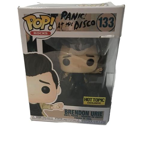 Funko Toys Funko Pop Panic At The Disco Brendon Urie 33 Hot Topic