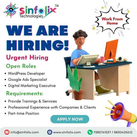 Sinfolix Technologies On Linkedin Immediate Hiring Sinfolix