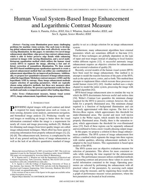Pdf Human Visual System Based Image Enhancement And Download