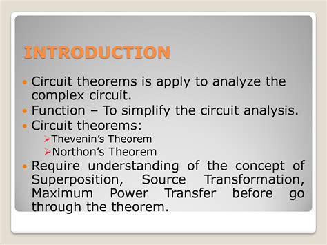 SOLUTION Lecture 4 Circuit Theorems Studypool
