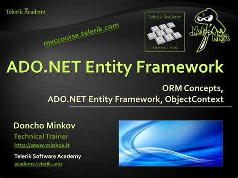 PPT - ADO.NET Entity Framework PowerPoint Presentation, free download - ID:5401948