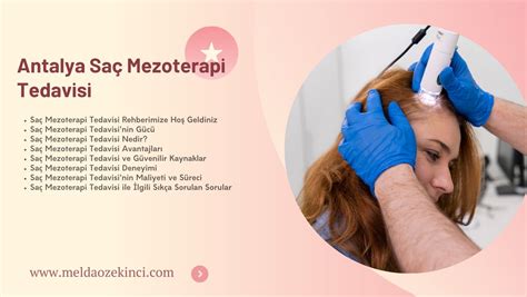 Antalya Saç Mezoterapi Tedavisi Antalya Dermatolog Uzm Dr Melda