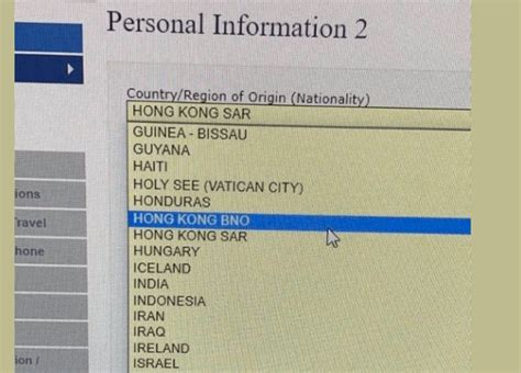 香港sar護照和bno護照：美國訪問簽證系統中的重要差異 Livin In The Uk Com