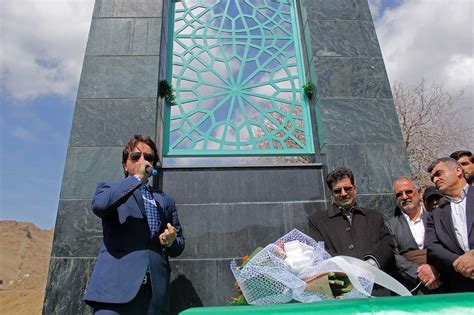 ایسنا رونمایی از المان آرامگاه سید علی اصغر کردستانی عکاس فرشید اردلان