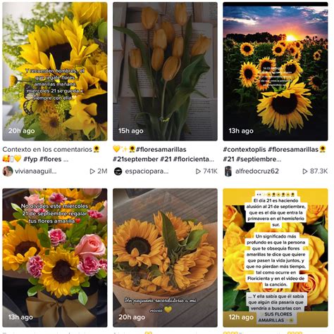 Regalar Flores Amarillas El 21 De Septiembre La Propuesta Que Causa