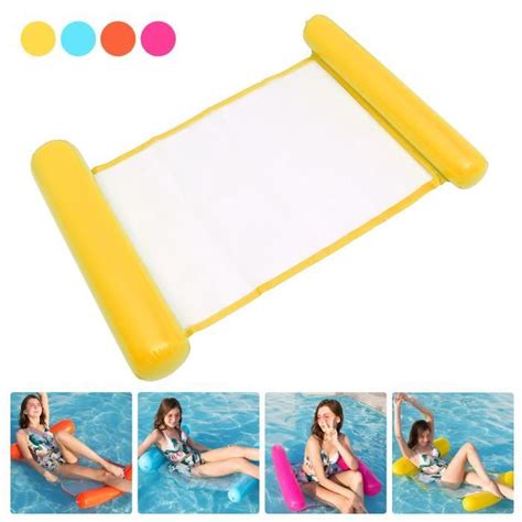 Hengda Hamac Gonflable Flottant Piscine 4 En 1 Bouée Gonflable Pour