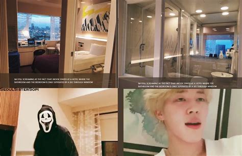 JIKOOK SHARED A HOTEL IN JAPAN WHERE THE BEDROOM AND BATHROOM WERE