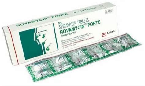 Rovamycin Forte Spiramycin Tablets At Best Price In Nagpur Id 21203756962