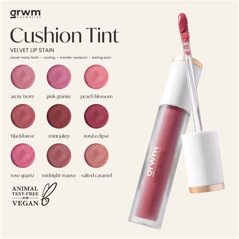 Grwm Cosmetics Cushion Tint Velvet Lip Stain Shopee Philippines