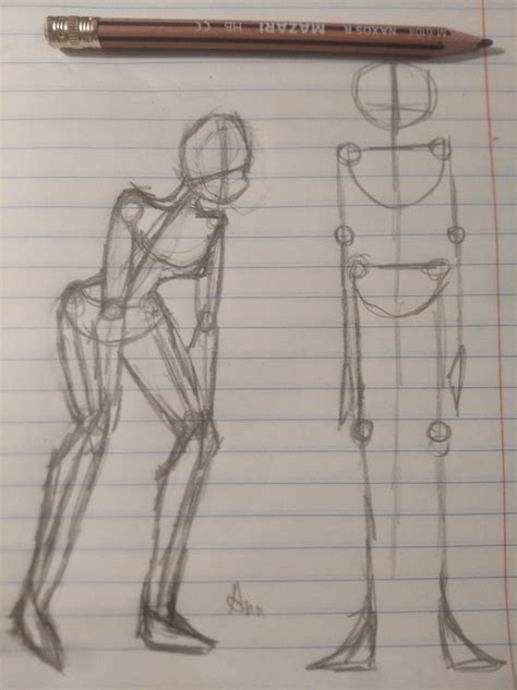 Лёгкий способ нарисовать человека в любой позе Sketches Humanoid Sketch Art