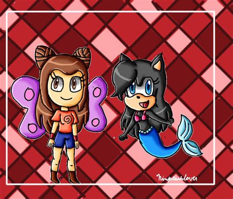 Shelly The Merhog And Strata The Seedrian By Goddessprincesslulu On