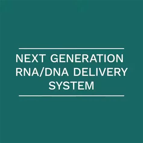 Microfluidics Lipid Nanoparticles For Next Generation Rna Dna Delivery