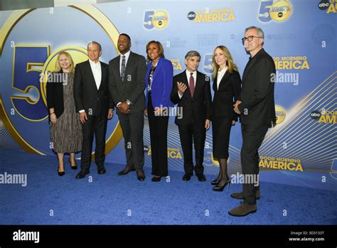 Debra Oconnell Bob Iger Michael Strahan Robin Roberts George