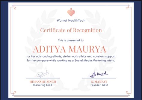 Aditya Maurya On Linkedin Internship Startup Experience Marketing