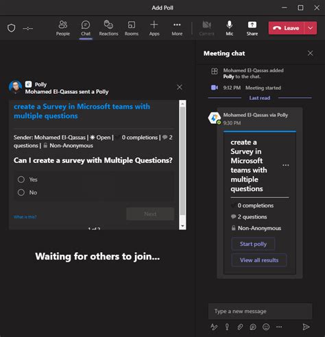 Create A Survey In Microsoft Teams With Multiple Questions