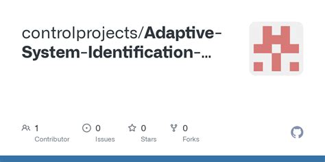 Github Controlprojects Adaptive System Identification Using Multiple