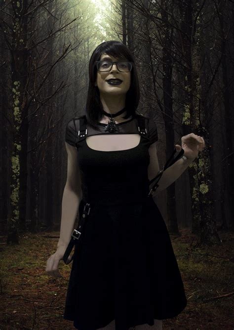 Got My First Dress And Im In Love With It 🖤 Bg Edited And Retouched Some