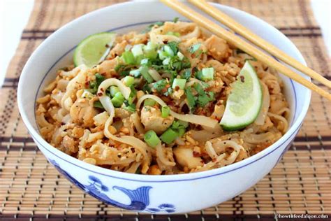 Classic Chicken Pad Thai Authentic Recipe How To Feed A Loon
