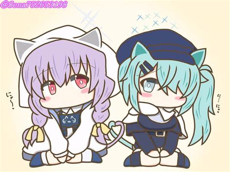 阿兹科和碧蓝档案 插画师セナたそ ぷに绘师 的槌永日和插画图片 Bobopic