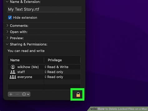 5 Ways To Delete Locked Files On A Mac Wikihow