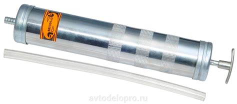 Шприц маслозаливной 500мл (гибкий шланг) (АвтоDело) 42023 купить оптом ...