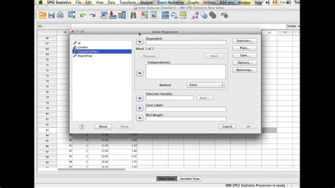 Tutorial Regression Youtube