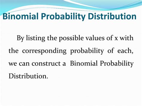 PPT Binomial Probability Formula PowerPoint Presentation Free Download ID