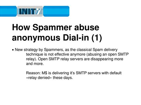 PPT Anti Spam SMTP Implementation For Anonymous Dial In PowerPoint Presentation ID 51064