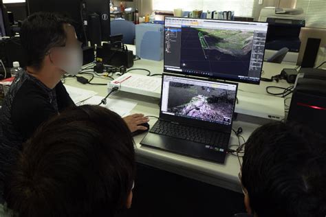 3次元測量打合せTLS起工測量 建設ICT