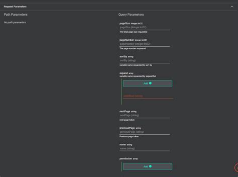 Api Explorer Possible Values For Query Parameters Site Feedback