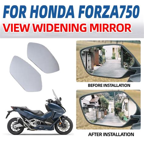 Motorcycle-Convex-Mirror-Increase-Rearview-Mirrors-Side-Mirror-View-Vision-Lens-for-HONDA-Forza ...