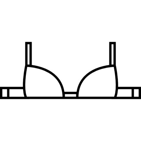 Brassiere Outline Icon