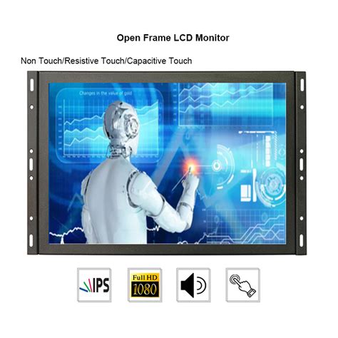 Inch Capacitive Touch Display For Metro High Definition High Brightness Industrial Open