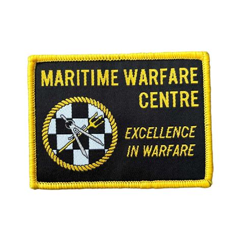 RAN Maritime Warfare Centre Patch P990 Allied Militaria
