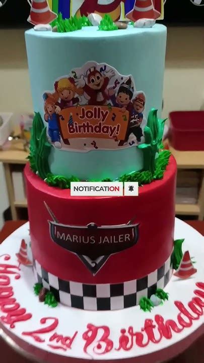 Do You Know Whos On The Top Ist Jolibee Its A Cars Theme Cake