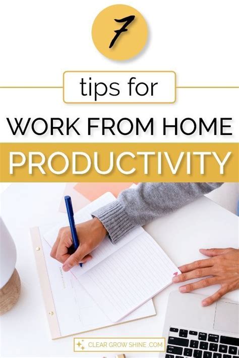 7 Ways To Easily Boost Your Work From Home Productivity Artofit
