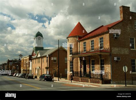 Ajd53683 Charles Town Wv West Virginia Historic Downtown Jefferson