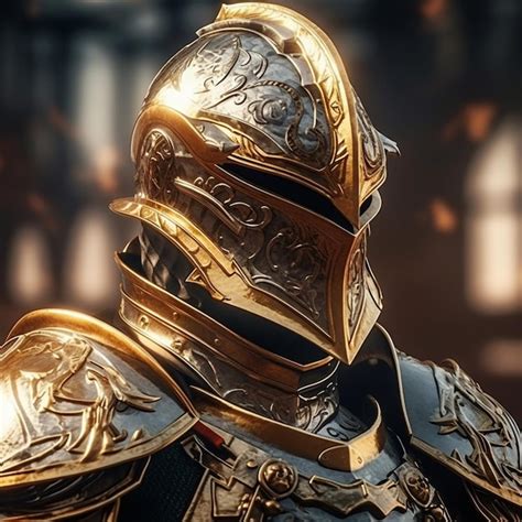 Premium Ai Image Paladin Knight Character Generative Ai