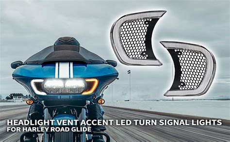 Enhance Your Harley Road Glide Veisutor Motorcycle Headlight Vent