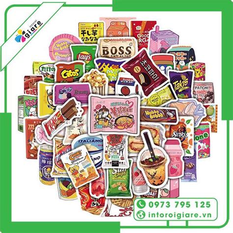 Sticker Đồ Ăn