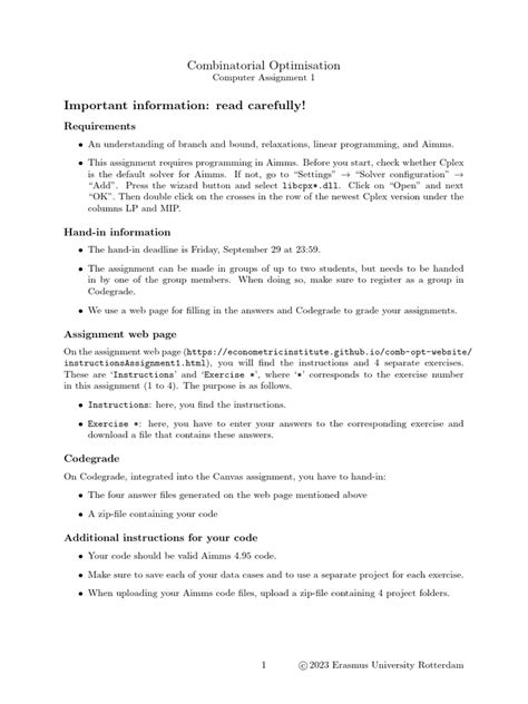 Compass1 2023 Pdf Mathematical Optimization Algorithms