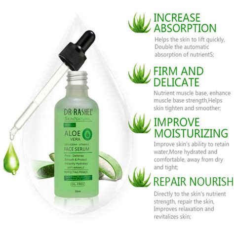 Dr Rashel Aloe Vera Skin Natural Soothing And Moisture 6 Piece Set Dr